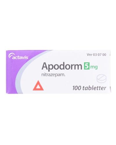 Apodorm Tablett 5 mg 100 stk - Apotek 1