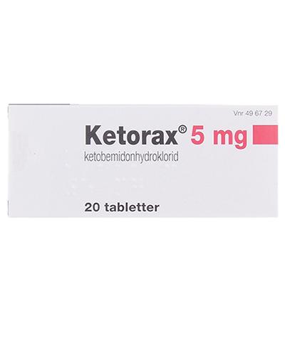Ketorax Tablett 5 mg 20 stk - Apotek 1