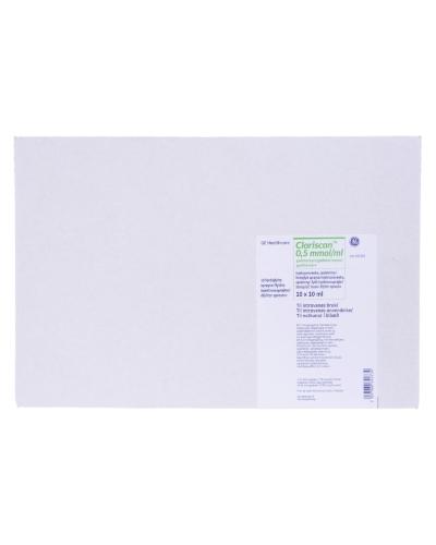 Clariscan 0,5 mmol/ml injeksjonsvæske, oppløsning i ferdigfylt sprøyte ...