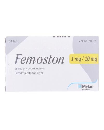Femoston 1 mg/10 mg tabletter, filmdrasjert 84stk - Apotek 1