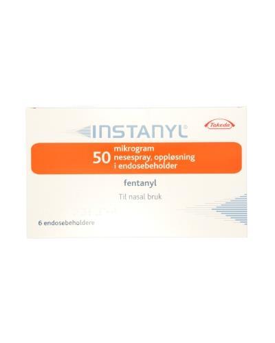 Instanyl Nesespray, oppløsning 50 mikrog/dose 6x1dose - Apotek 1
