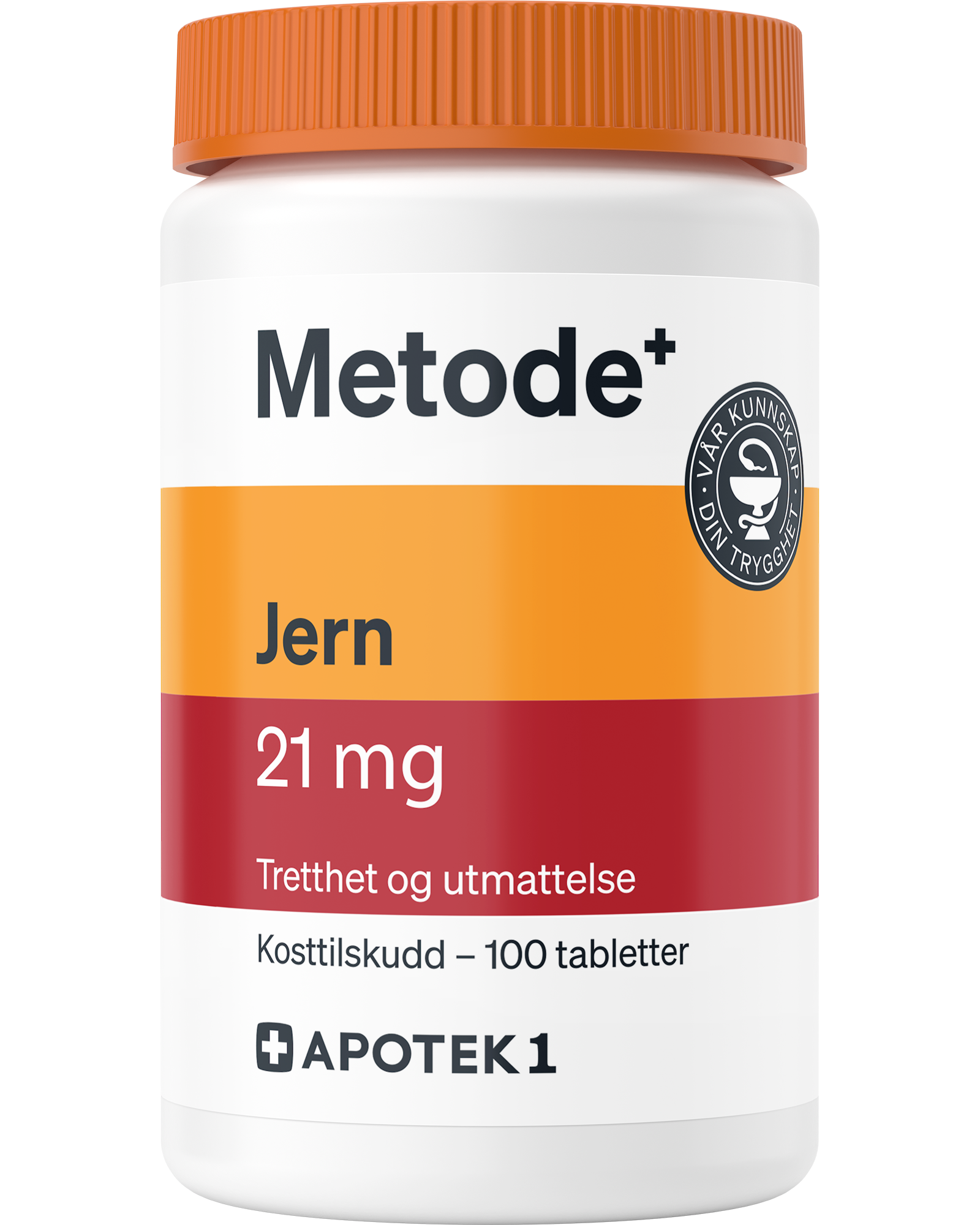 Metode Jern 21 mg tabletter 100 stk - Apotek 1