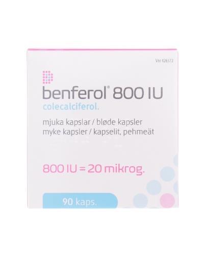 Benferol 800 IU myke kapsler 90 stk - Apotek 1