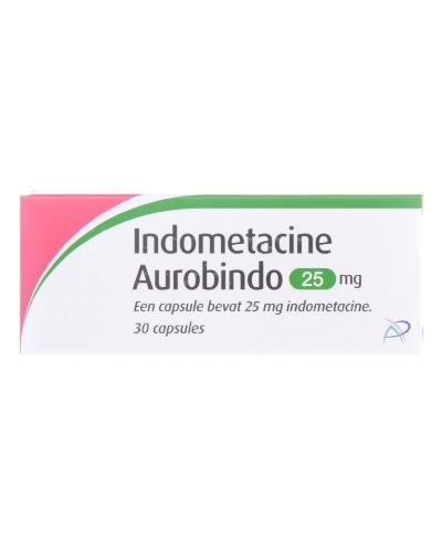 Indometacine aurobindo 25mg kapsler 30 stk - Apotek 1