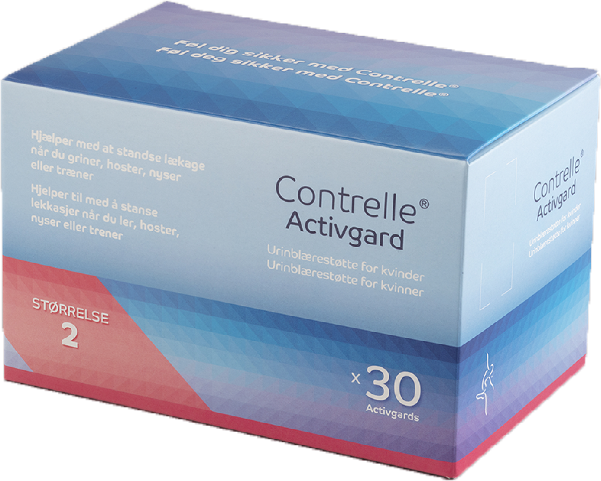 Contrelle Activgard kontinensbue størrelse 2 (M) 30 stk - Apotek 1