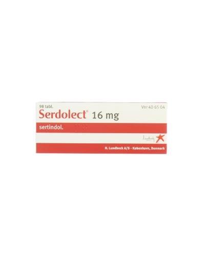 Serdolect Tablett, filmdrasjert 16 mg 98 stk - Apotek 1