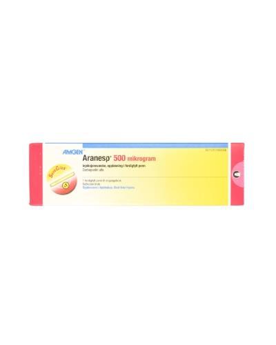 Aranesp Injeksjonsvæske, oppløsning 500 mikrog 1x1 ml - Apotek 1