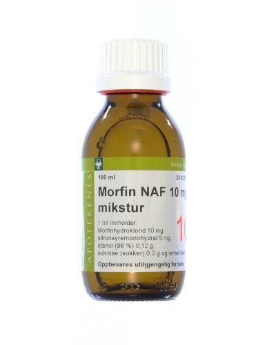 Morfin NAF mikst 10mg/ml 100 ml - Apotek 1