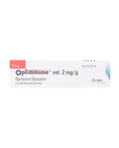 Optimmune vet øyesalve 2mg/g - Apotek 1