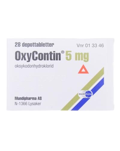 OxyContin Depottablett 5 mg 28 stk - Apotek 1