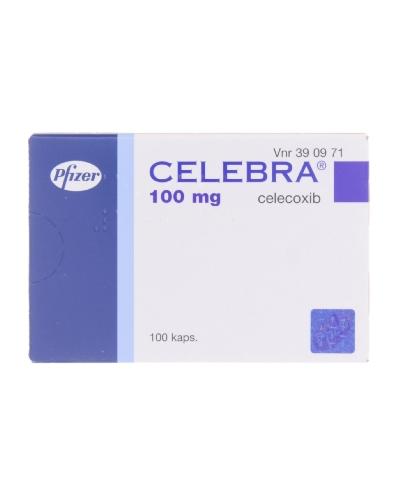 Celebra Kapsel, hard 100 mg 100 stk - Apotek 1