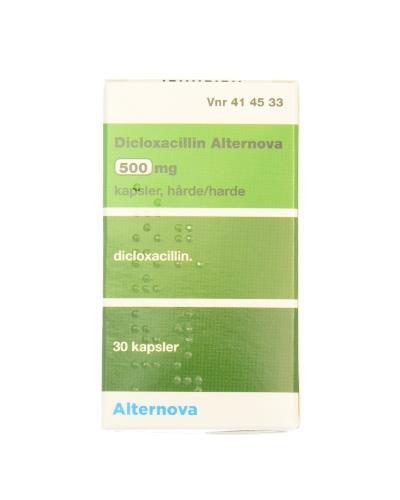 Dicloxacillin Alternova Kapsel, hard 500 mg 30 stk - Apotek 1