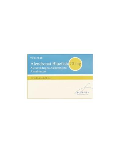 Alendronat Bluefish 70 mg tabletter 12stk - Apotek 1