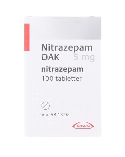 Nitrazepam tab 5mg 100 stk - Apotek 1