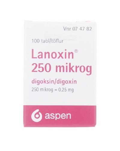 Lanoxin Tablett 250 mikrog 100stk - Apotek 1