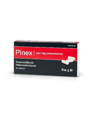 Pinex 500 mg tabletter 20 stk - Apotek 1