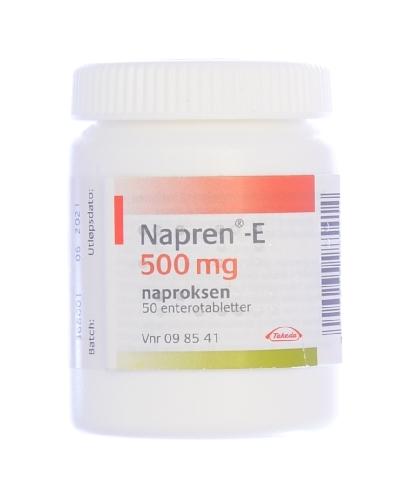 Napren-E Enterotablett 500 mg 50 stk - Apotek 1