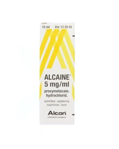 Alcaine Øyedråper, oppløsning 5 mg/ml 15 ml - Apotek 1