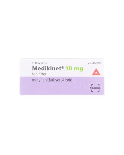 Medikinet Tablett 10 mg 100 stk - Apotek 1