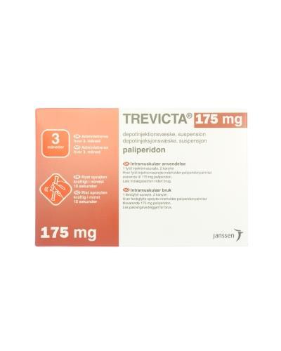 Trevicta Depotinjeksjonsvæske, suspensjon i ferdigfylt sprøyte175 mg 1 ...