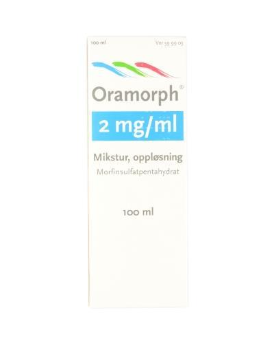 Oramorph Mikstur, oppløsning 2 mg/ml 100 ml - Apotek 1