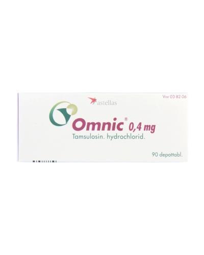 Omnic 0,4 mg depottabletter 90 stk - Apotek 1