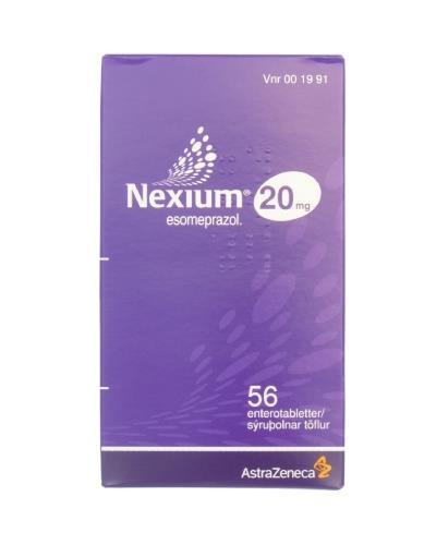 Nexium 20 mg enterotabletter 56 stk - Apotek 1