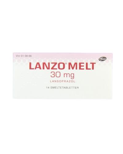 Lanzo Melt Smeltetablett 30 mg 14 stk - Apotek 1