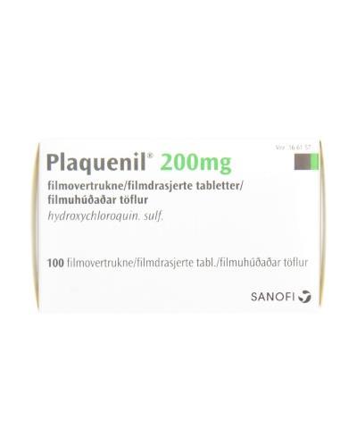 Plaquenil Tablett, filmdrasjert 200 mg 100 stk - Apotek 1