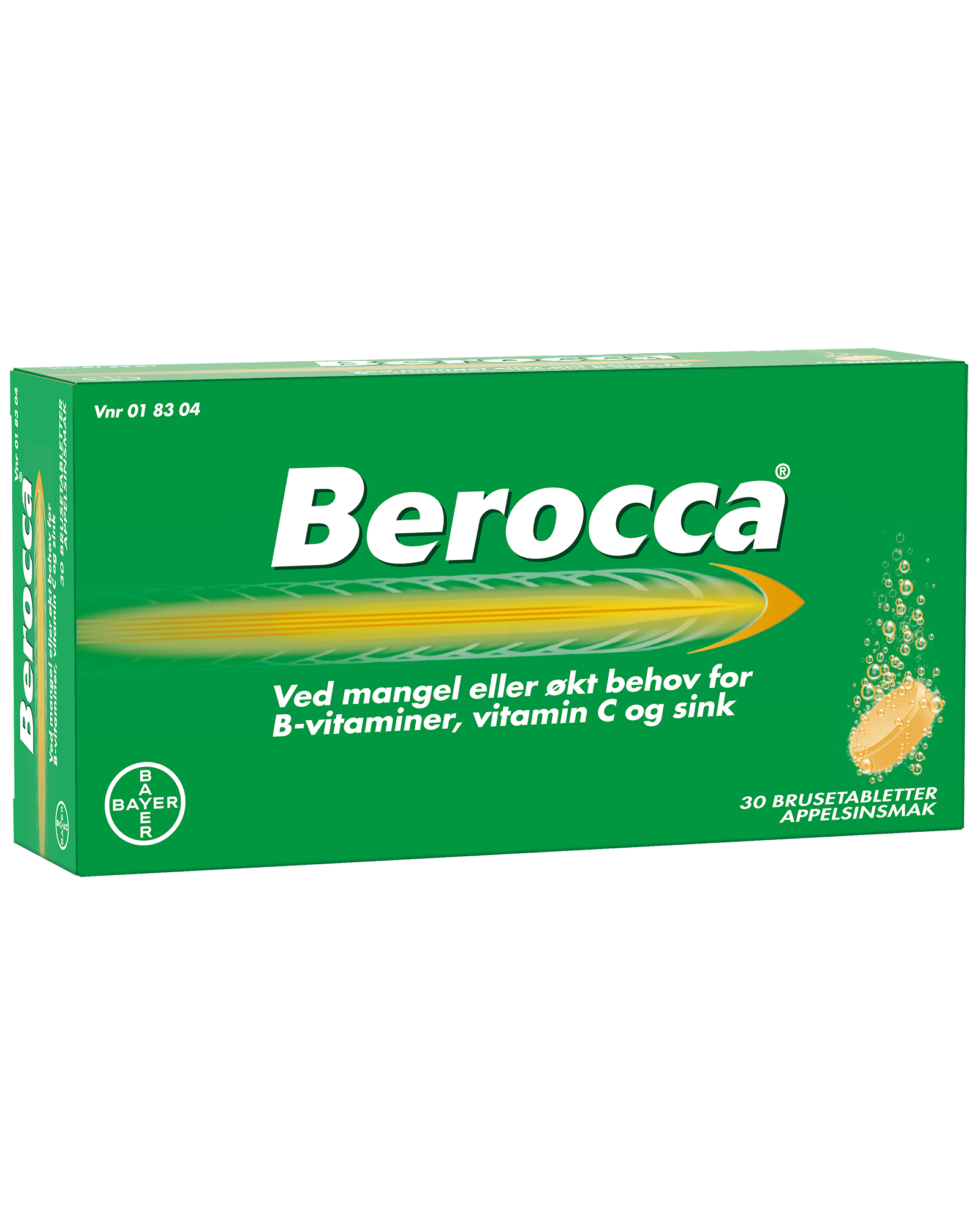 Berocca brusetabletter 30 stk - Apotek 1