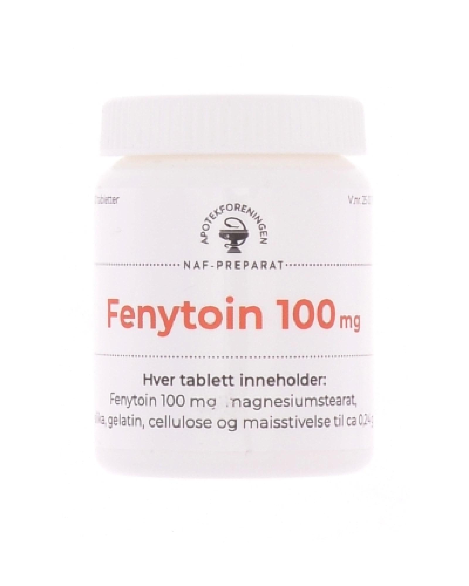 Fenytoin NAF 100mg tablett 100 STK - Apotek 1