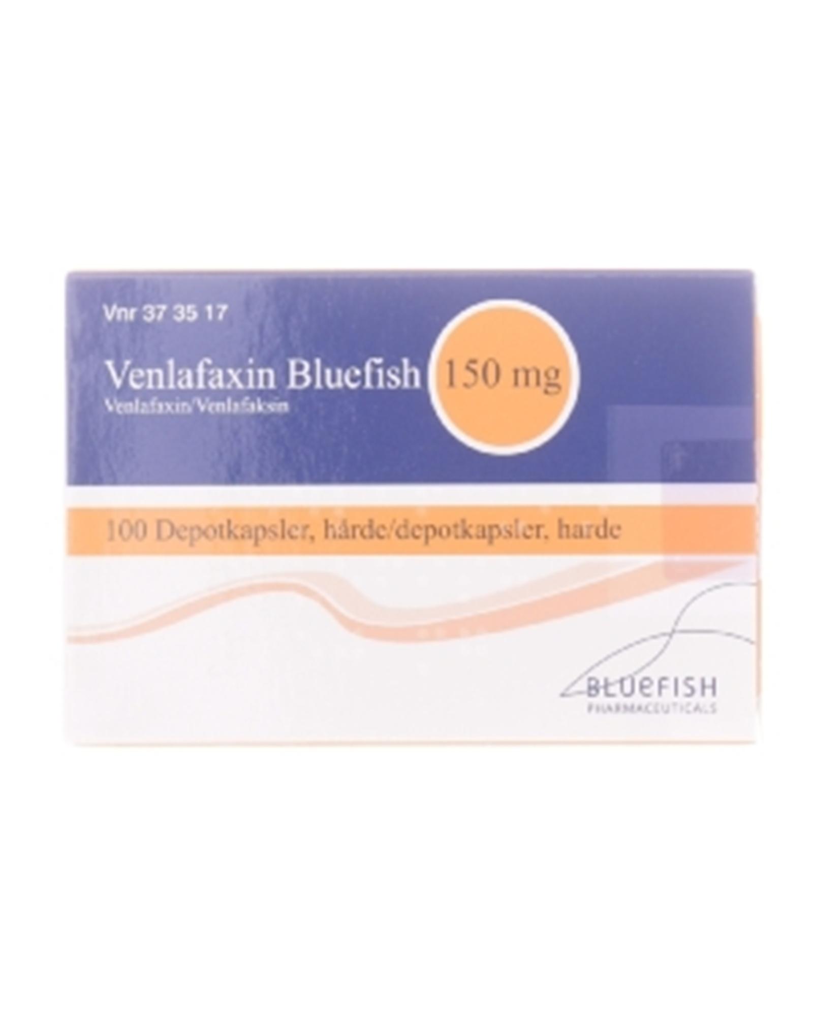 Venlafaxin Bluefish Depotkapsel, hard 150 mg 100stk - Apotek 1