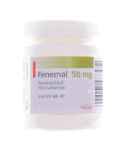 Fenemal Tablett 50 mg 100 stk - Apotek 1