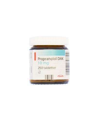 Propranolol takeda 10mg tabletter 250 - Apotek 1