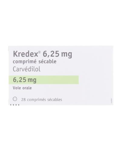 Kredex 6,25mg tabletter 28 enpac - Apotek 1
