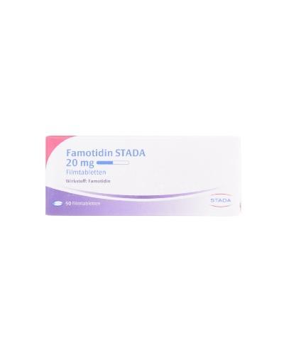 Famotidin stada 20mg tabletter u/laktose 50 stk - Apotek 1