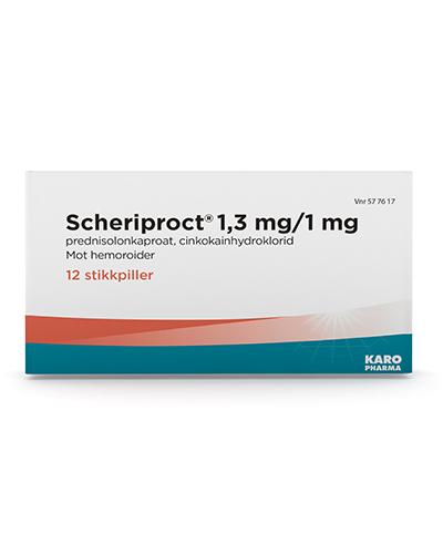 Scheriproct stikkpiller 12 stk - Apotek 1