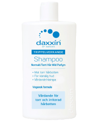 Daxxin sjampo normalt til tørt hår med parfyme 250ml - Apotek 1
