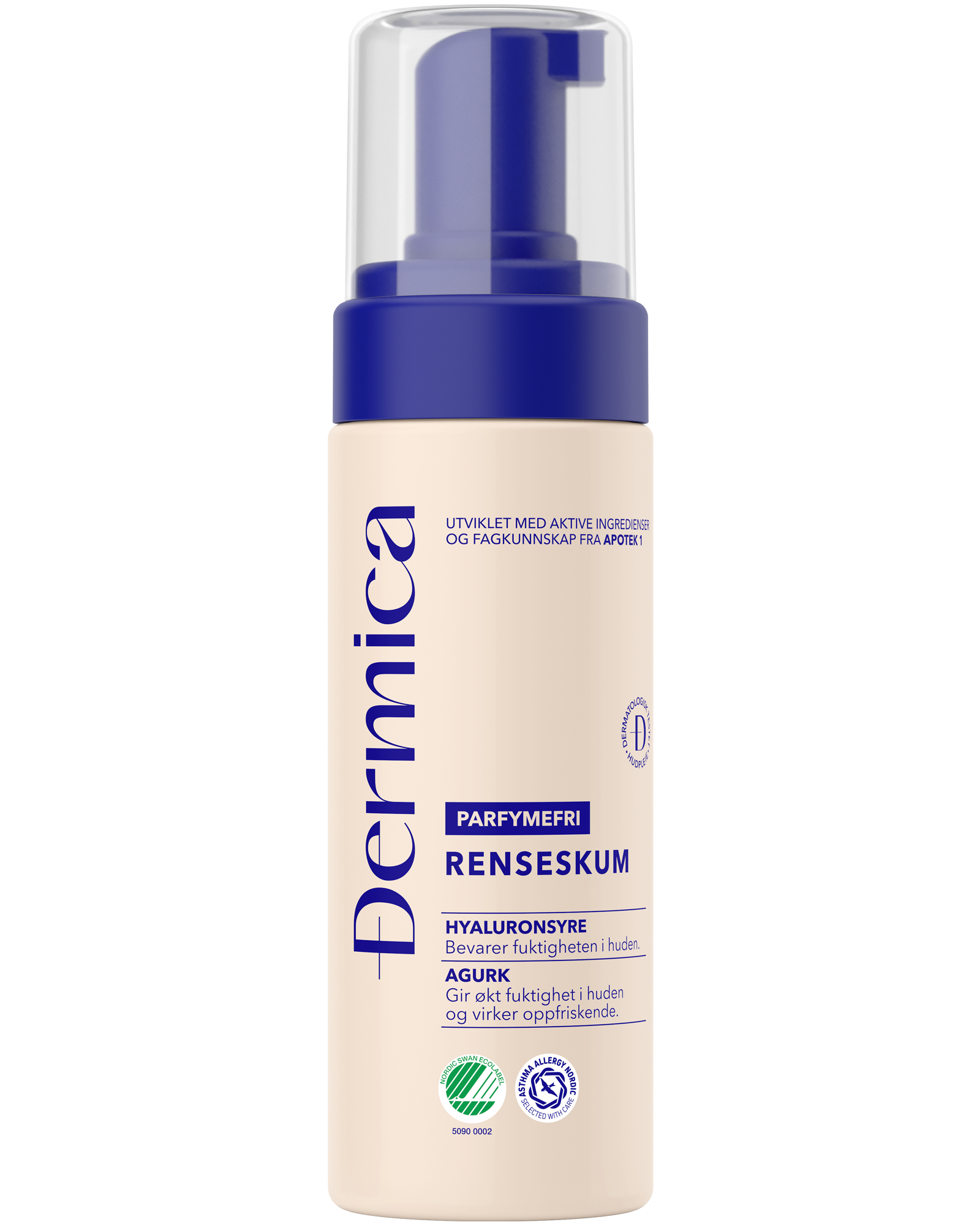 Dermica renseskum 150 ml - Apotek 1