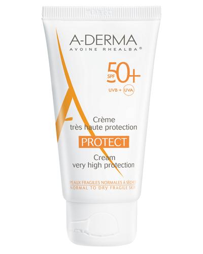 A-Derma Protect solkrem ansikt SPF50+ 40ml - Apotek 1