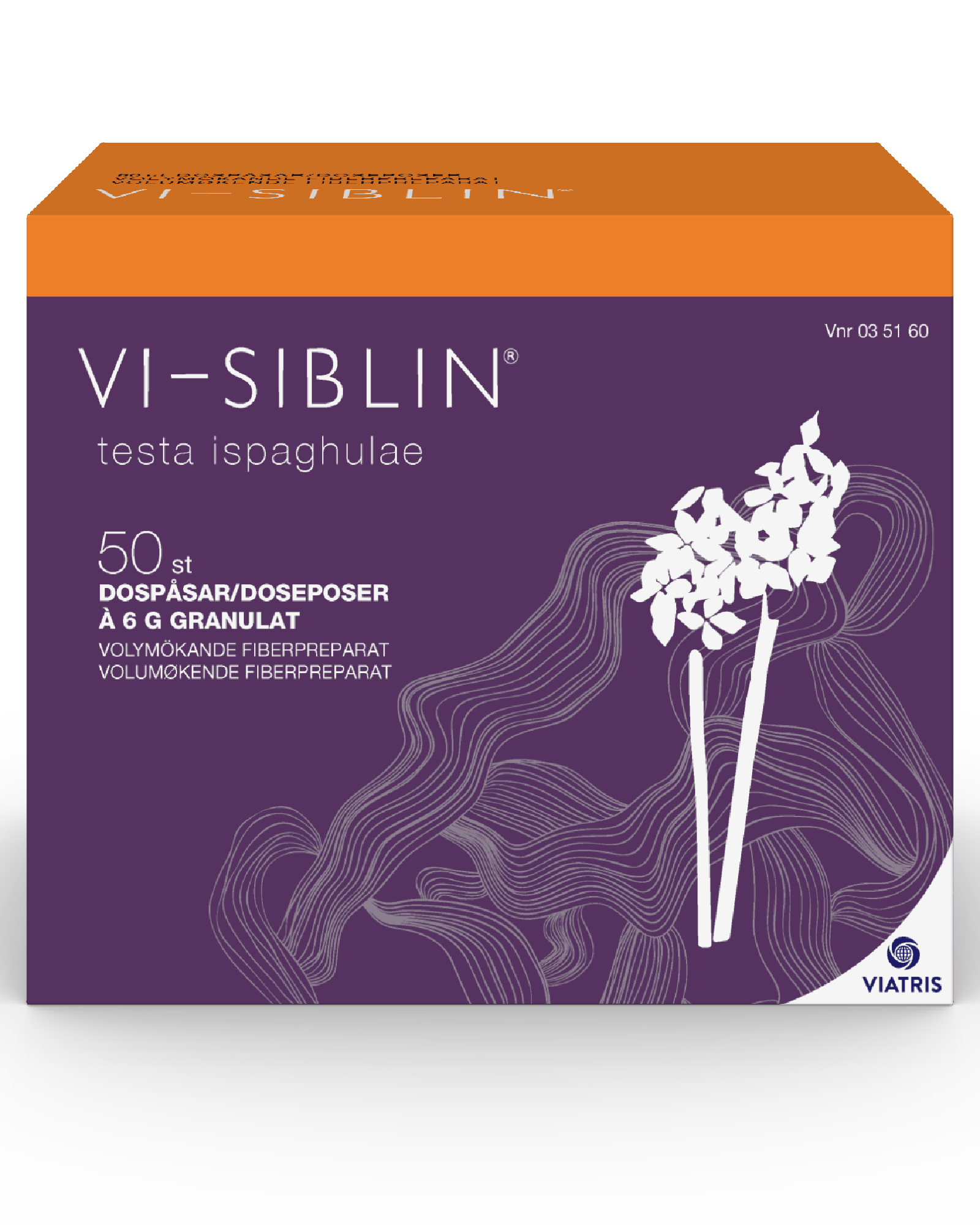 Vi-Siblin 610mg/g granulat doseposer 50x6 g - Apotek 1