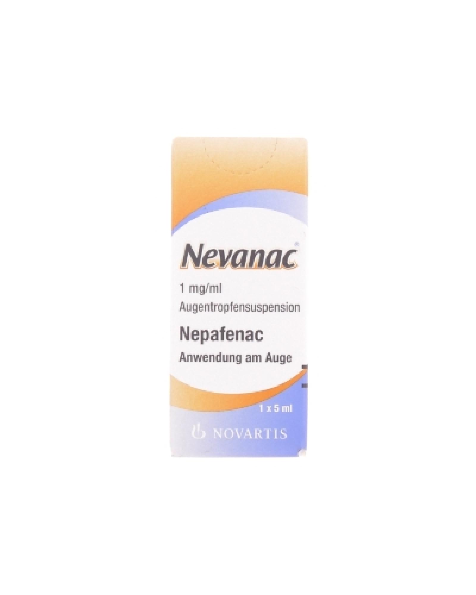 Nevanac 1mg/ml øyedråper 5 ml - Apotek 1