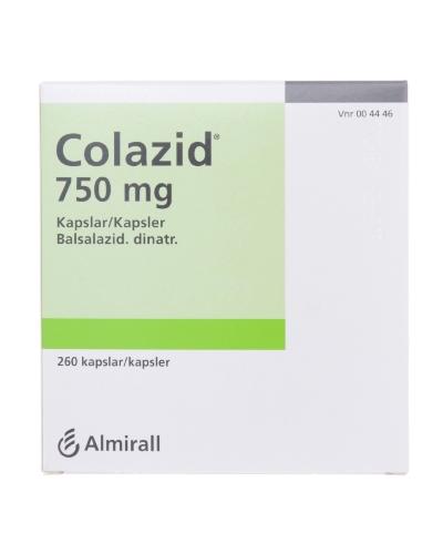 Colazid Kapsel, hard 750 mg 260 stk - Apotek 1