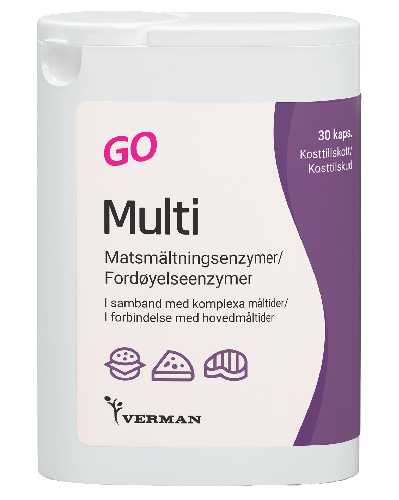 Multi Go kapsler 30 stk - Apotek 1