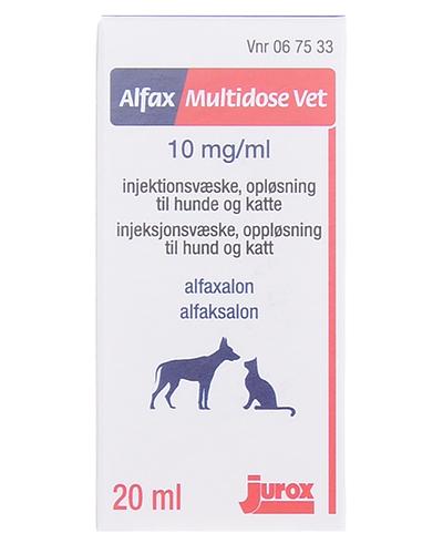 Alfax multidos vet inj 10mg/ml - Apotek 1