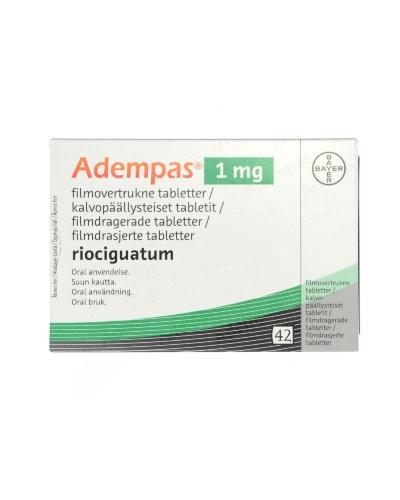 Adempas Tablett, filmdrasjert 1 mg 42 stk - Apotek 1
