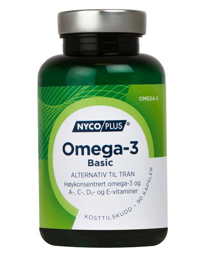 Nycoplus Omega-3 basic kapsler 90stk - Apotek 1