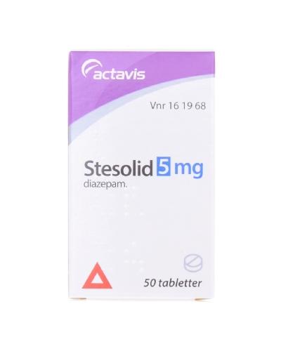 Stesolid Tablett 5 mg 50 stk - Apotek 1