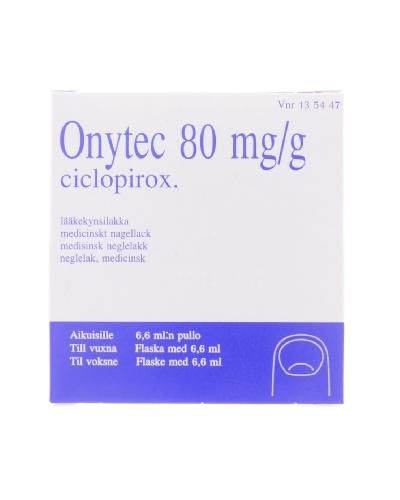Onytec Medisinsk neglelakk 80 mg/g 6,6 ml - Apotek 1