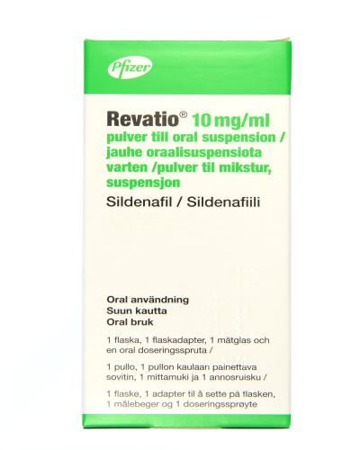 Revatio Pulver til mikstur, suspensjon 10 mg/ml 112 ml - Apotek 1
